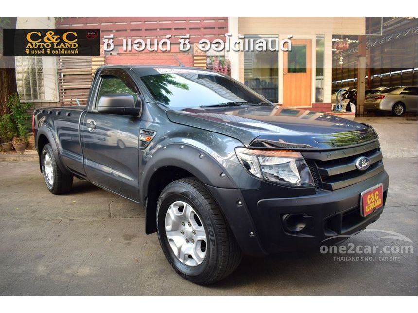 Ford Ranger 2015 SINGLE CAB (ปี 12-15) XL 2.2 เกียร์ธรรมดา สีเทา ...