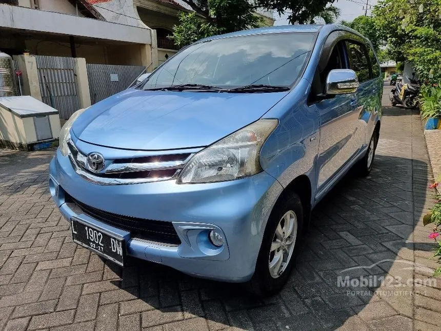 Jual Mobil Toyota Avanza 2012 G 1.3 di Jawa Timur Manual MPV Biru Rp ...