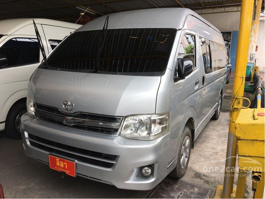Toyota Hiace 2012 D4D 2.5 in กรุงเทพและปริมณฑล Manual Van สีเงิน for ...