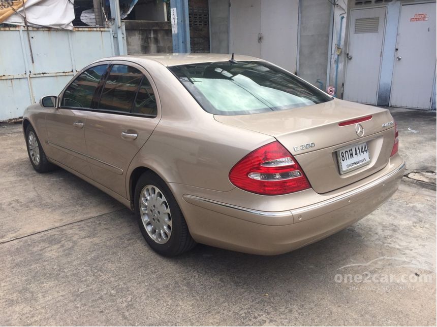 2004 Mercedes-Benz E200 Kompressor 2.0 W211 (ปี 03-09) Elegance Sedan ...