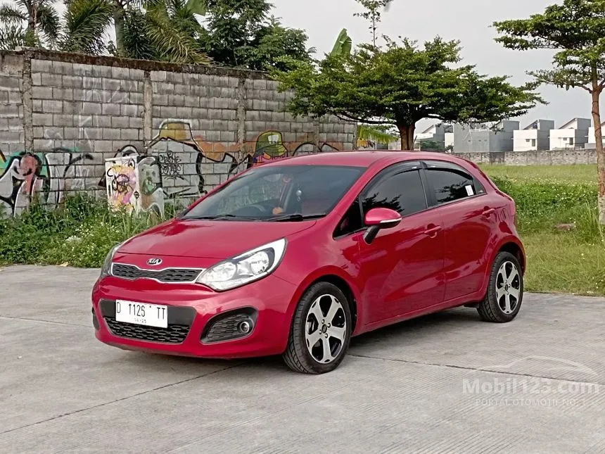 Jual Mobil KIA Rio 2014 1.4 di Jawa Barat Automatic Hatchback Merah Rp ...