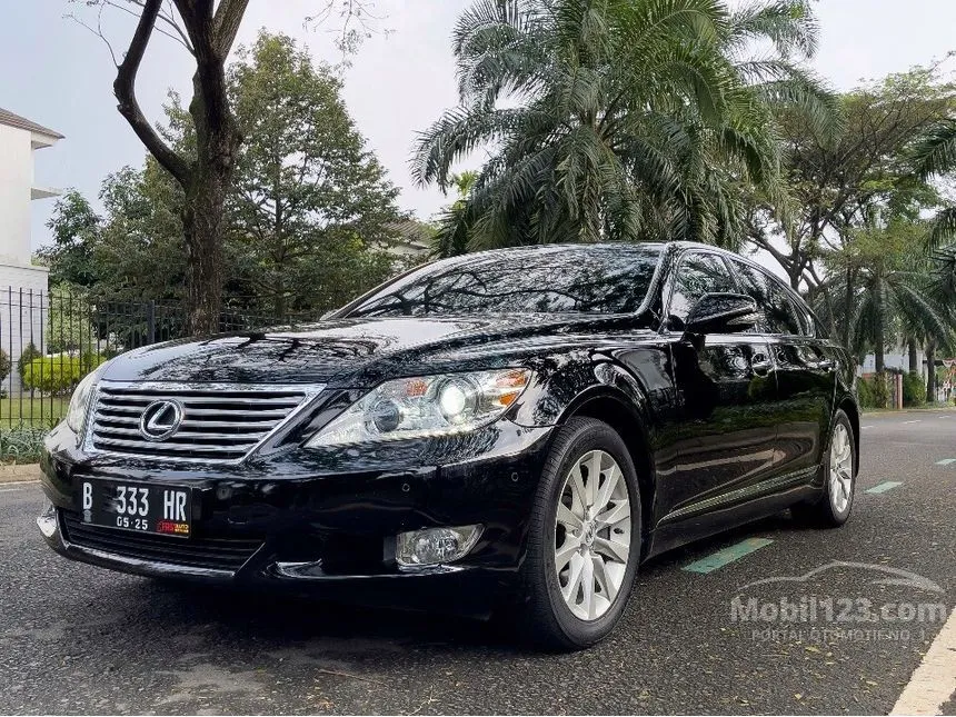 Jual Mobil Lexus LS460L 2010 4.6 di Banten Automatic Sedan Hitam Rp 427 ...