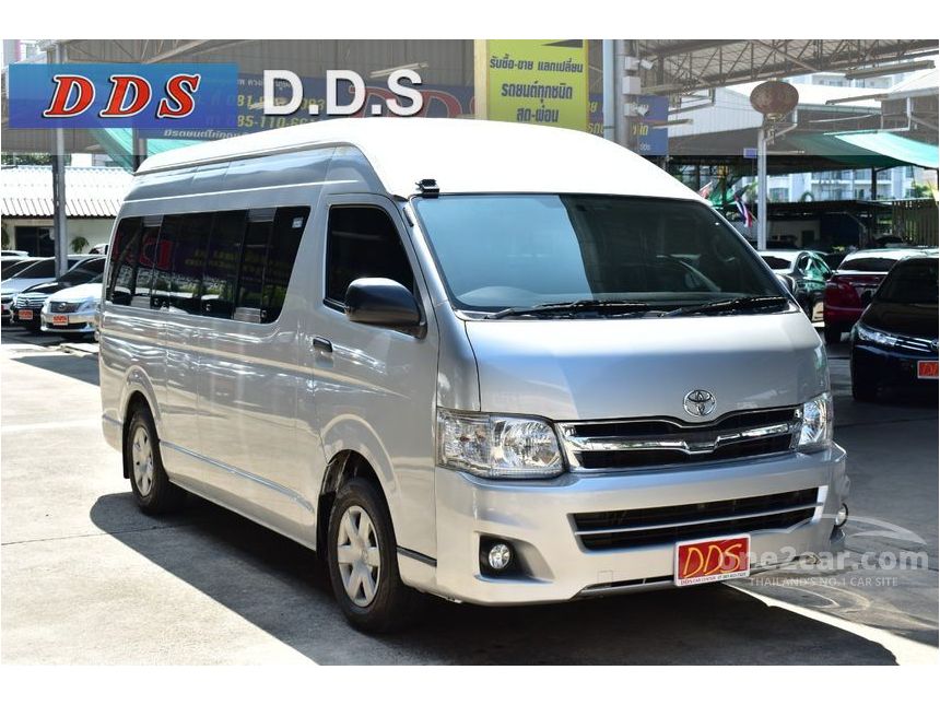 Toyota Hiace 2013 D4D 2.5 in กรุงเทพและปริมณฑล Manual Van สีเงิน for ...