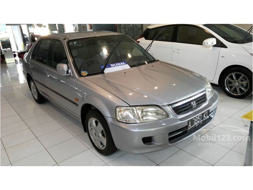 Jual Mobil Honda City 2002 VTi 1.5 di Banten Manual Sedan Silver Rp 52. ...