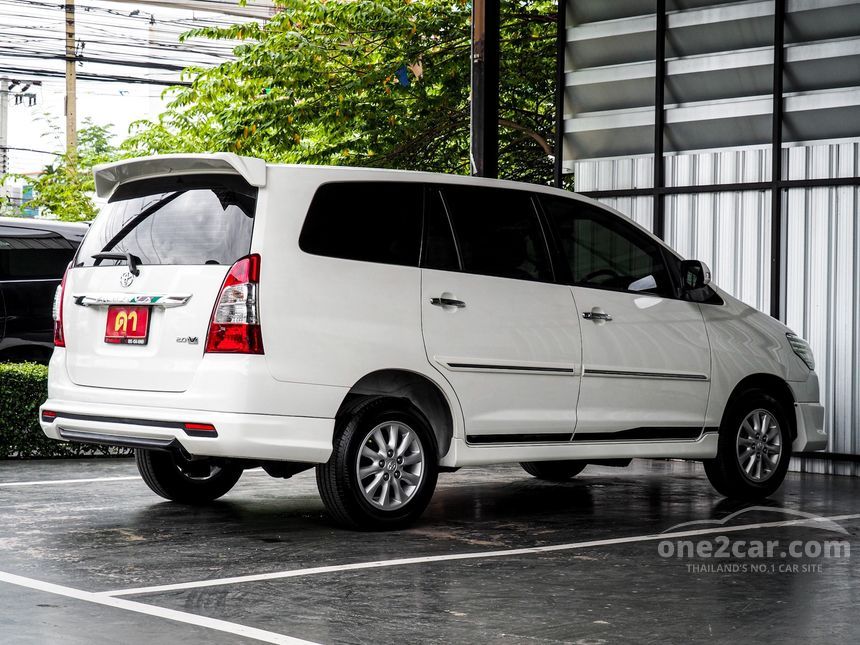 Toyota Innova 2015 V 2.0 in กรุงเทพและปริมณฑล Automatic Wagon สีขาว for ...