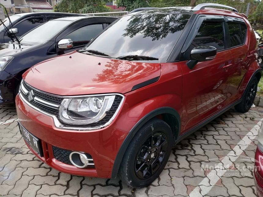 Jual Mobil Suzuki Ignis 2017 GX 1.2 di Banten Automatic Hatchback Merah ...
