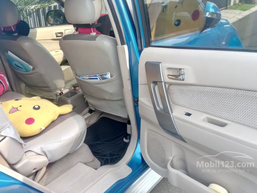 Jual Mobil Daihatsu Terios 2009 TX 1.5 di Banten Automatic SUV Biru Rp ...