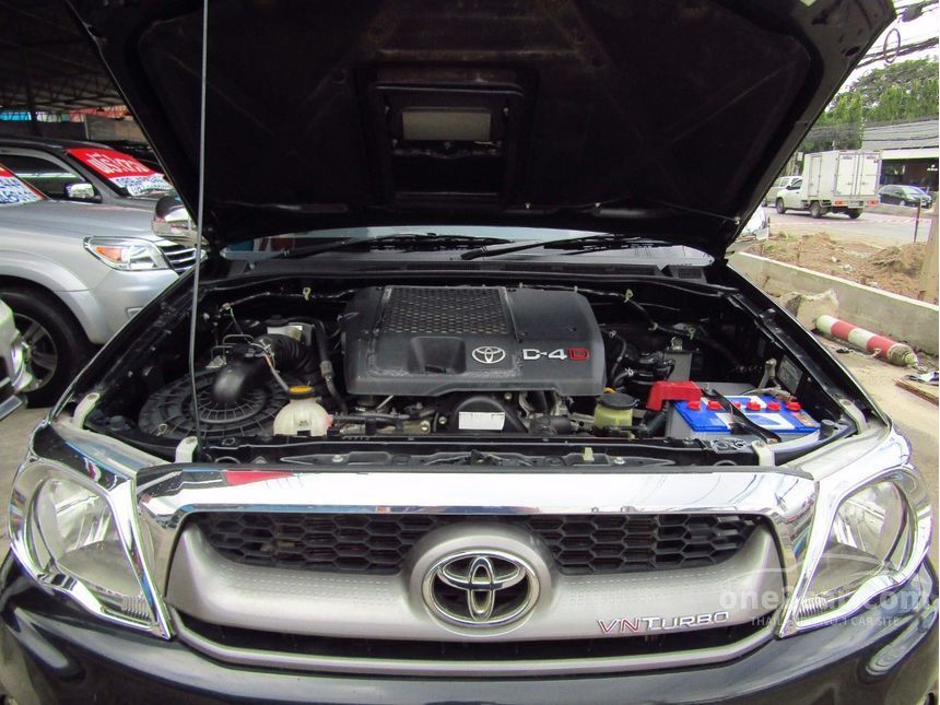 Toyota Hilux Vigo 2010 E Prerunner VN Turbo 2.5 in กรุงเทพและปริมณฑล Manual Pickup สีดำ for ...