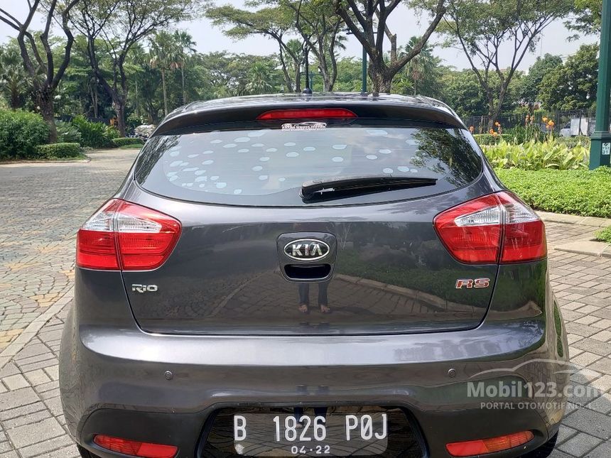 Jual Mobil KIA Rio 2012 UB 1.4 di DKI Jakarta Automatic Hatchback Abu ...
