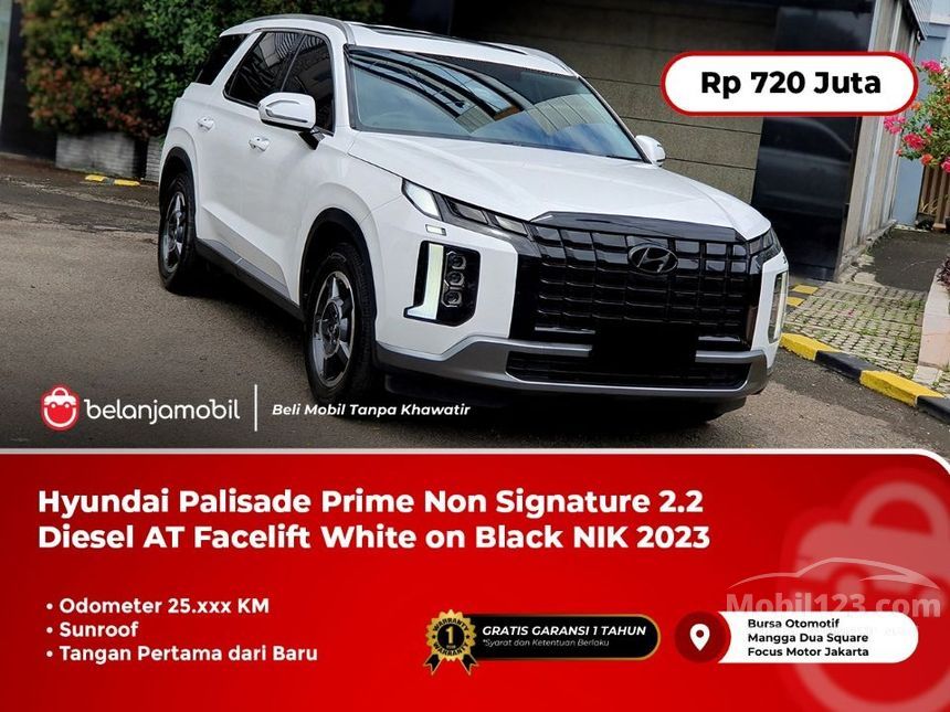 Jual Mobil Hyundai Palisade 2023 Prime 2WD 2.2 di DKI Jakarta Automatic ...