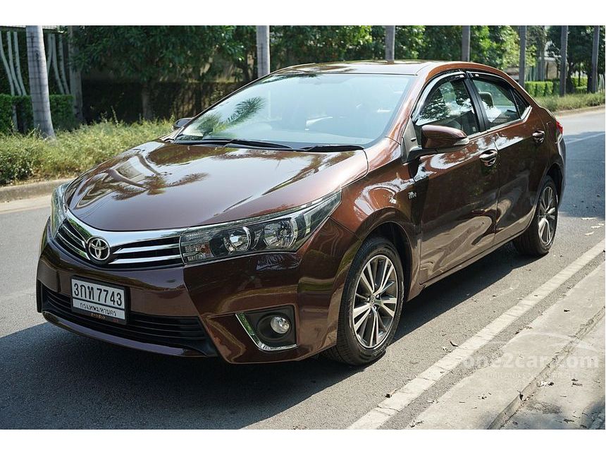 Toyota Corolla Altis 2014 G 1.6 in กรุงเทพและปริมณฑล Automatic Sedan สี ...