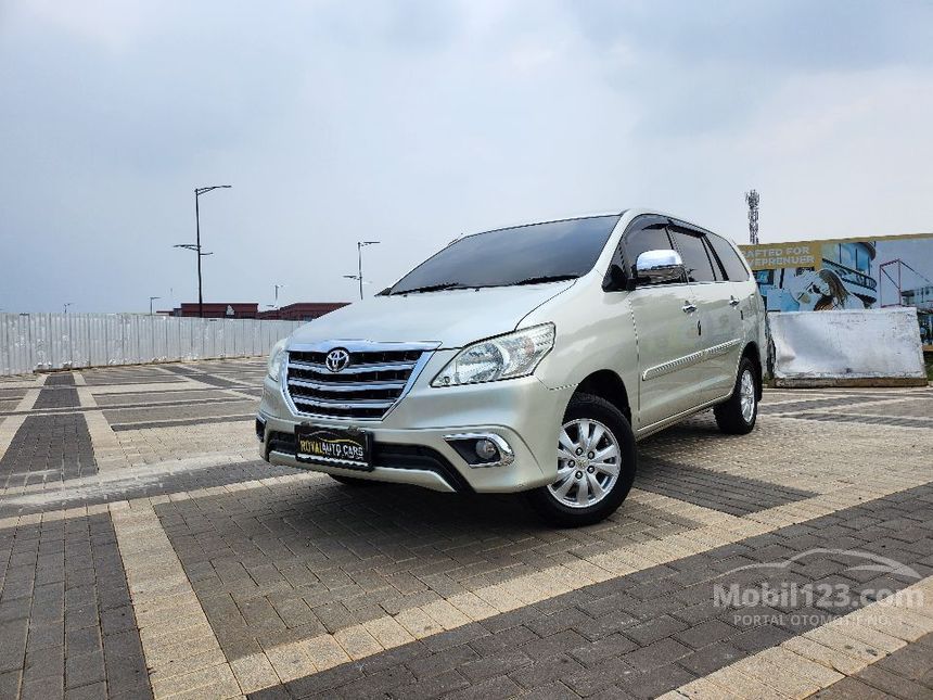 Jual Mobil Toyota Kijang Innova 2014 G 2.0 di DKI Jakarta Manual MPV Silver Rp 155.000.000 ...