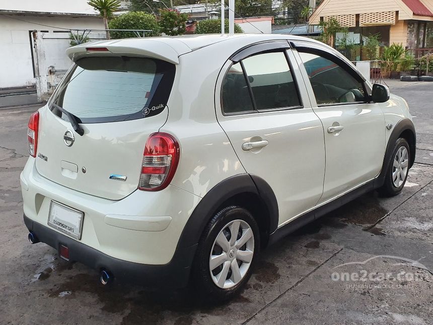 Nissan March 2011 E 1.2 in กรุงเทพและปริมณฑล Automatic Hatchback สีขาว ...