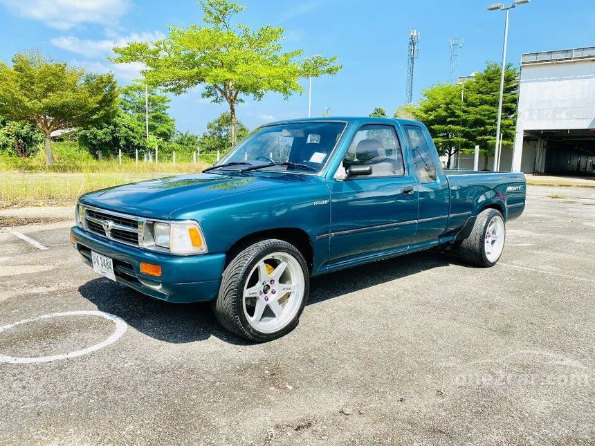 Toyota Hilux Mighty-X 1996 EXTRACAB 2.4 เกียร์ธรรมดา สีเขียว | One2car ...