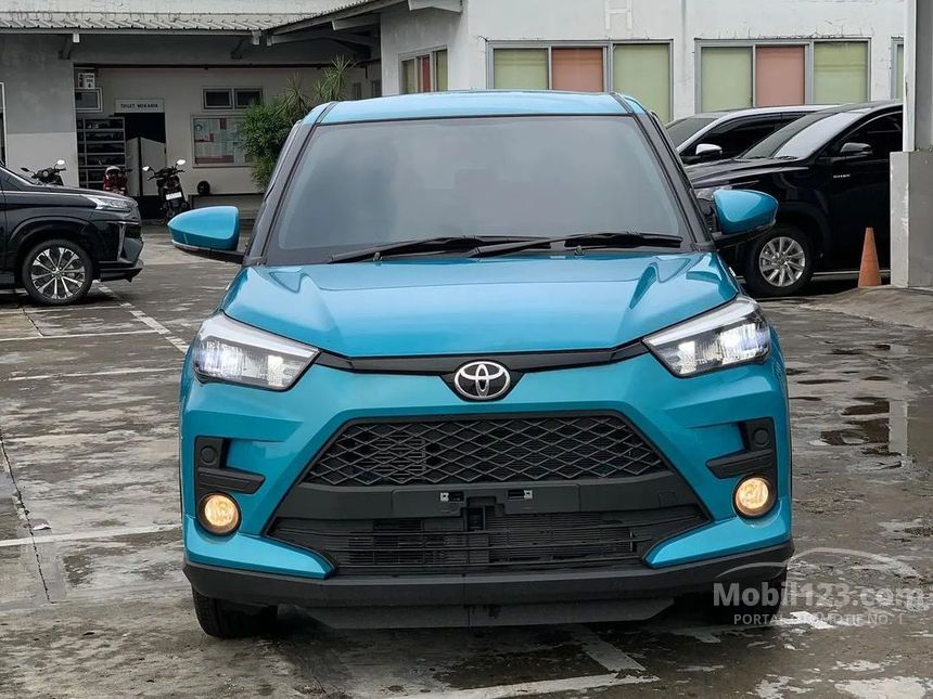 Jual Mobil Toyota Raize 2024 G 1.0 di Banten Automatic Wagon Biru Rp ...