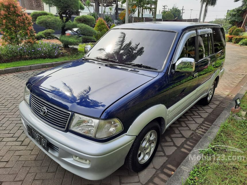 Jual Mobil Toyota Kijang 2001 Krista 2.4 di Jawa Timur Manual MPV Biru ...
