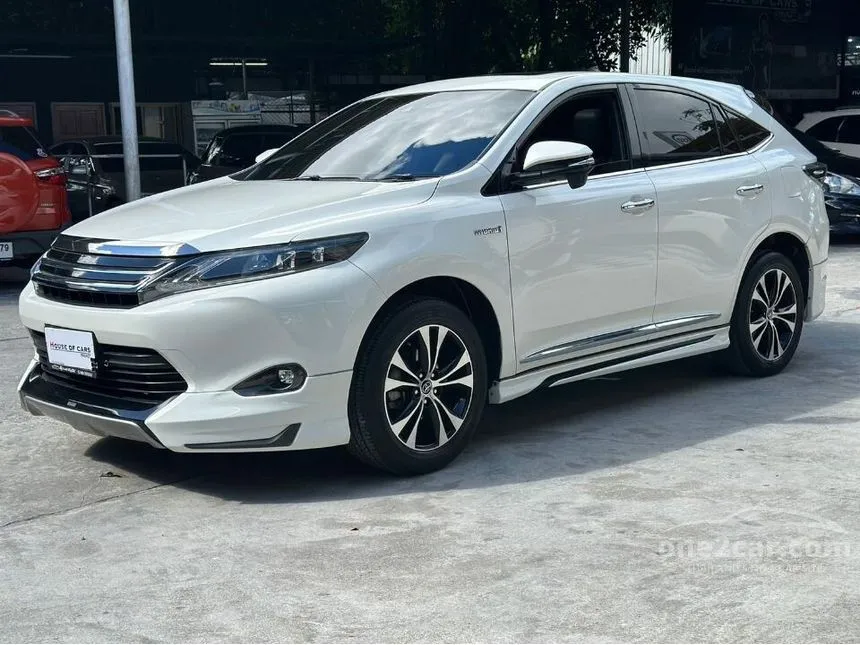 2017 Toyota Harrier 2.5 (ปี 14-17) HYBRID 4WD Wagon มือสอง One2car