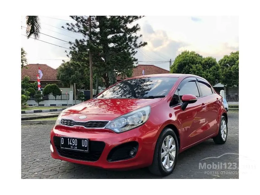Jual Mobil KIA Rio 2012 1.4 di Jawa Barat Automatic Hatchback Merah Rp ...