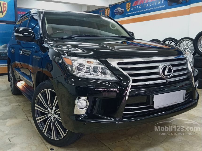 Jual Mobil Lexus LX570 2012 J200 5.7 di DKI Jakarta Automatic SUV Hitam ...