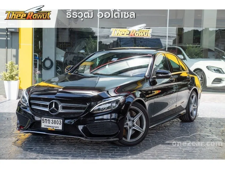 2016 Mercedes-Benz C300 2.1 W205 (ปี 14-22) Blue TEC HYBRID AMG Dynamic ...