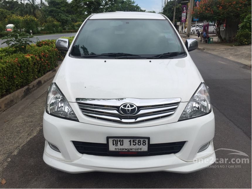 Toyota Innova 2011 G 2.0 in กรุงเทพและปริมณฑล Automatic Wagon สีขาว for ...