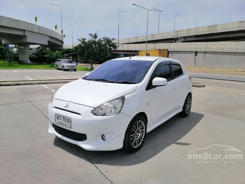 2012 Mitsubishi Mirage 1.2 (ปี 12-18) GLX Hatchback AT มือสอง One2car