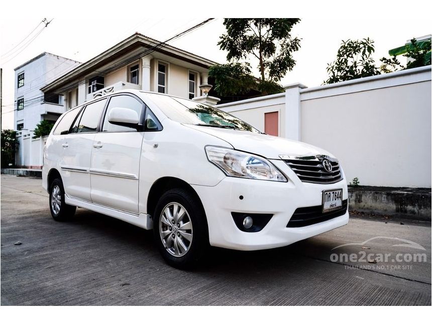 Toyota Innova 2012 G 2.0 in กรุงเทพและปริมณฑล Automatic Wagon สีขาว for ...