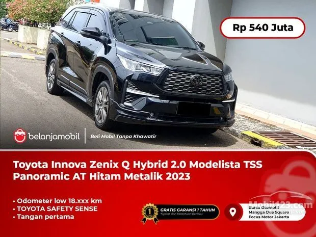 Jual Toyota Kijang Innova Zenix Q HV TSS ( Premium Color) Bekas 2023 di ...