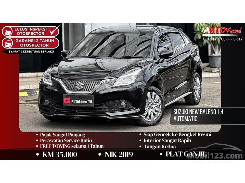 Jual Mobil Suzuki Baleno 2019 1.4 di DKI Jakarta Automatic Hatchback ...