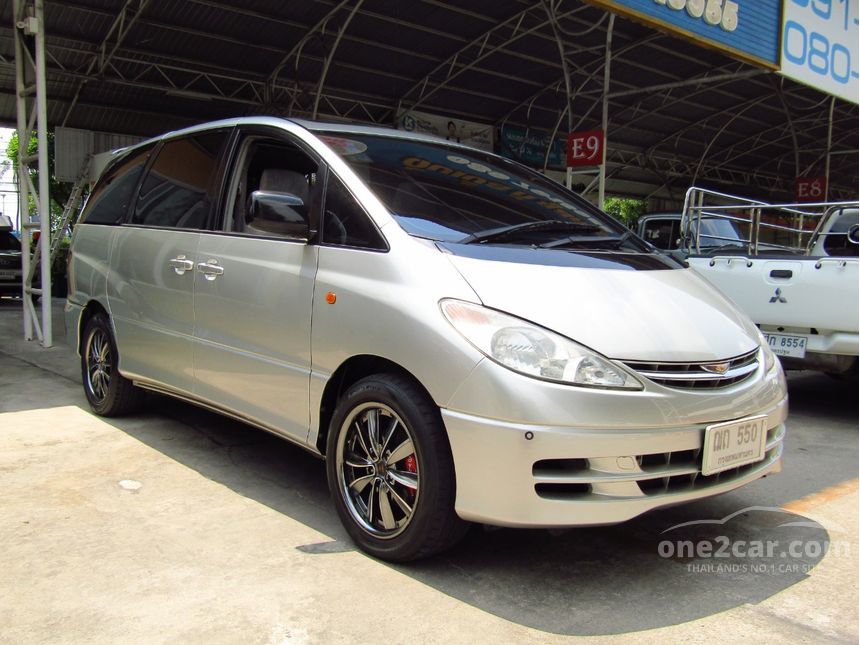 Toyota Estima 2002 G 2.4 in กรุงเทพและปริมณฑล Automatic Wagon สีเงิน ...