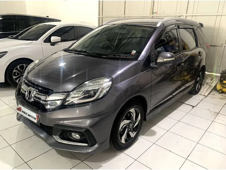 Jual Mobil Honda Mobilio 2014 RS 1.5 di Jawa Barat Automatic MPV Abu ...