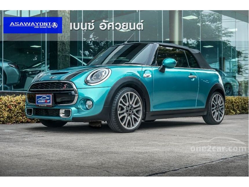 Mini Cooper 2019 F57 Convertible S 2.0 เกียร์อัตโนมัติ สีฟ้า | One2car ...