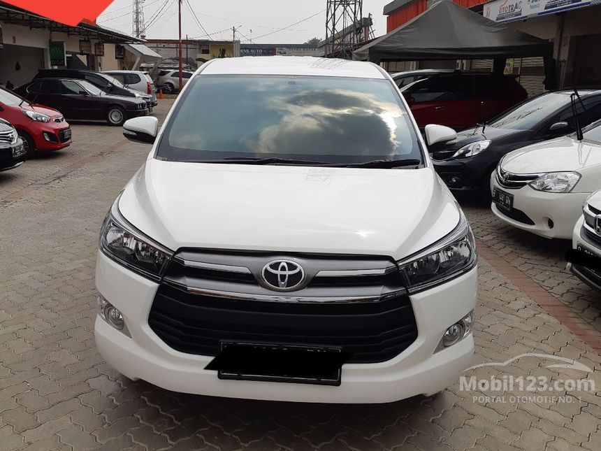 Jual Mobil Toyota Kijang Innova 2015 V 2.0 di Banten Manual MPV Putih ...