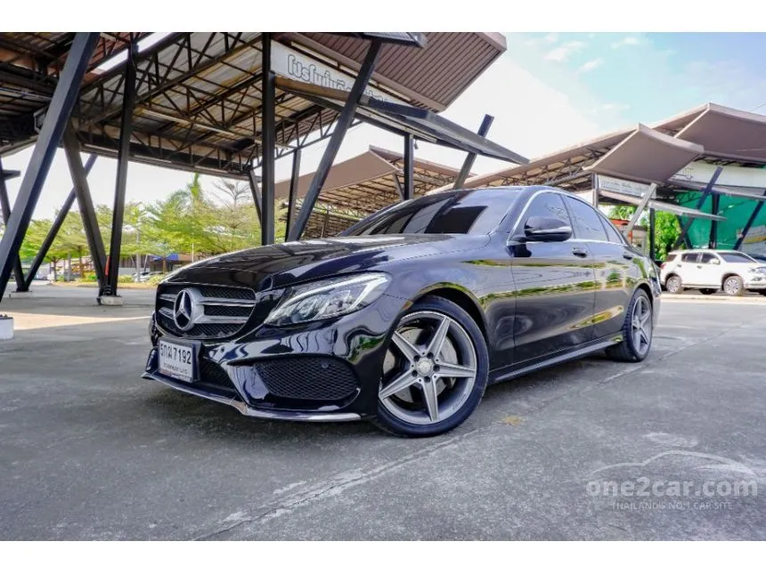 2016 Mercedes-Benz C300 2.1 W205 (ปี 14-22) Blue TEC HYBRID AMG Dynamic ...