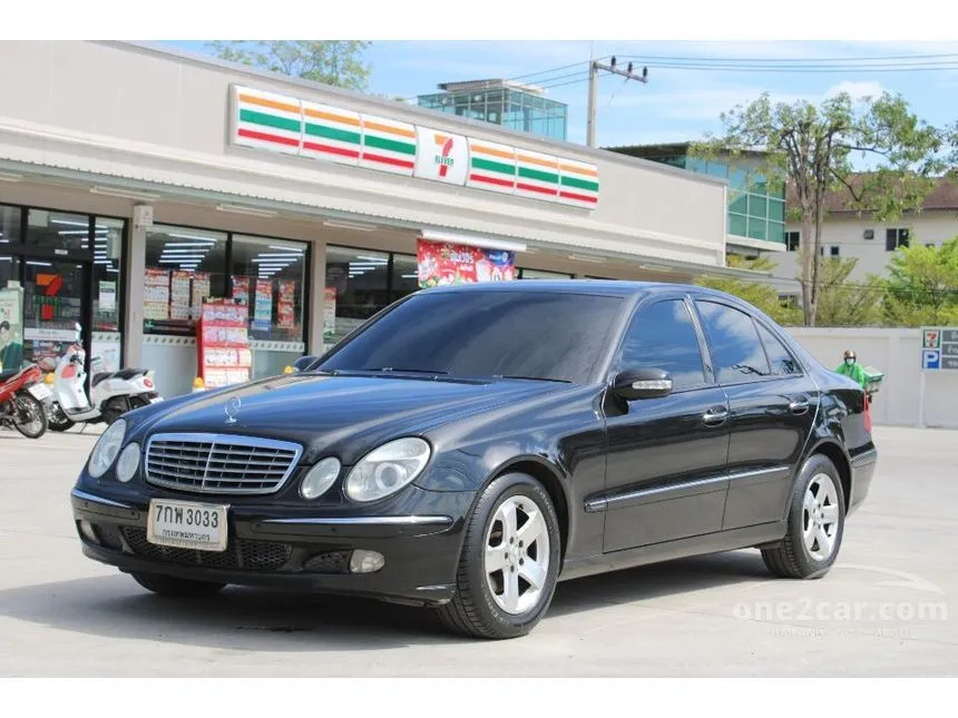 2004 Mercedes-Benz E200 Kompressor 1.8 W211 (ปี 03-09) Elegance Sedan ...