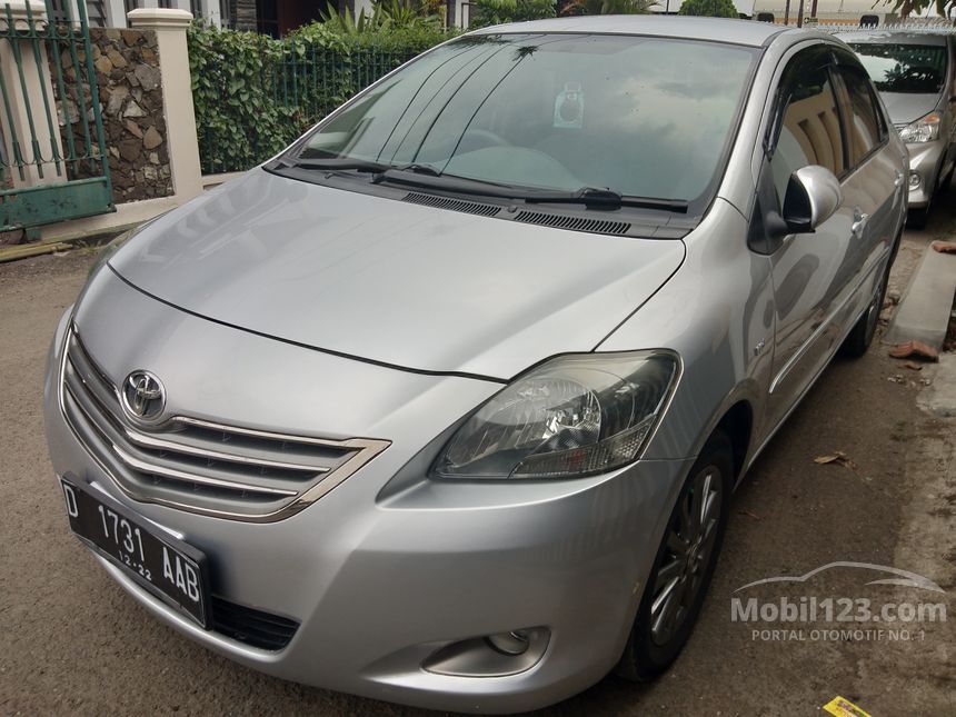 Jual Mobil Toyota Vios 2012 G 1.5 di Jawa Barat Manual Sedan Silver Rp ...