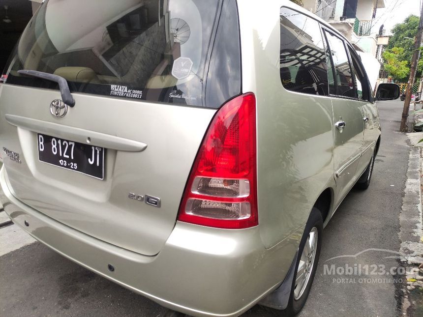 Jual Mobil Toyota Kijang Innova 2005 G 2.0 di DKI Jakarta Automatic MPV ...