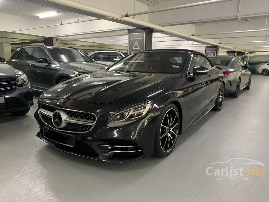 Mercedes-Benz S560 2018 4.0 in Johor Automatic Convertible Black for RM ...