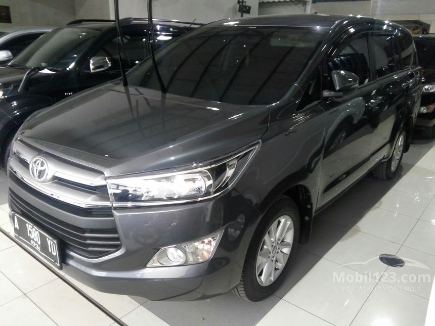 Jual Mobil Toyota Kijang Innova 2019 G 2.4 di Banten Automatic MPV Abu ...