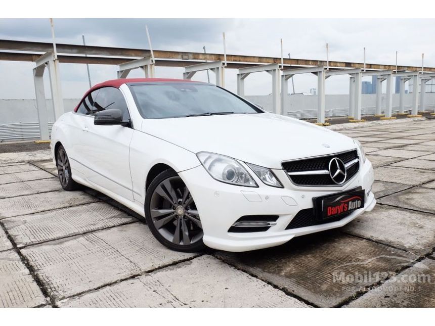 Jual Mobil Mercedes-Benz E250 2012 1.8 di DKI Jakarta Automatic Convertible Putih Rp 664.000.000 ...