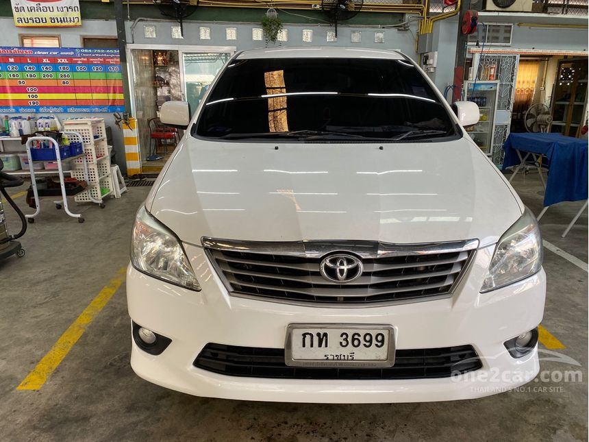 Toyota Innova 2012 G 2.0 in กรุงเทพและปริมณฑล Automatic Wagon สีขาว for ...
