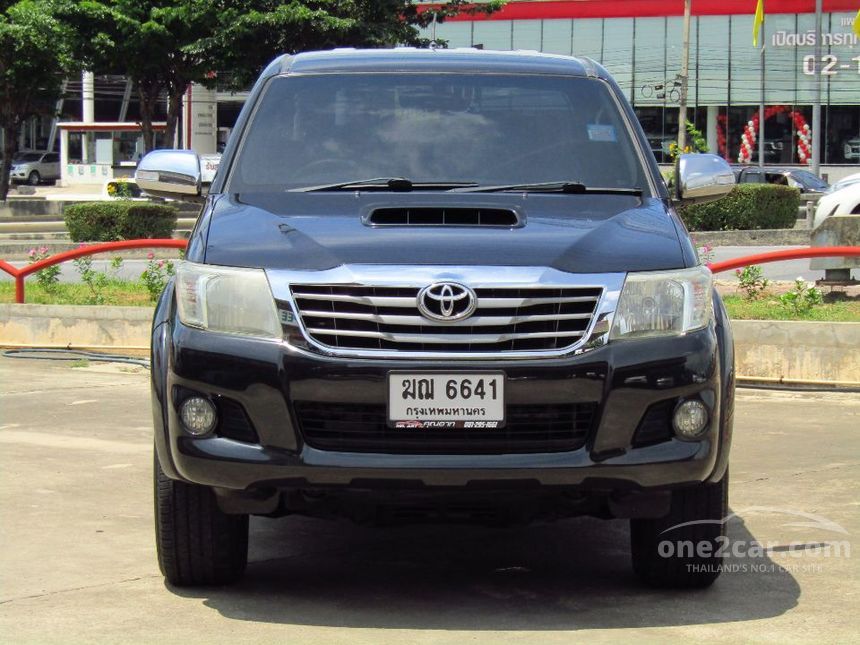 Toyota Hilux Vigo 2012 CHAMP DOUBLE CAB (ปี 11-15) G Prerunner VN Turbo 3.0 เกียร์อัตโนมัติ สีดำ ...