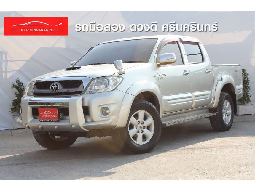 Toyota Hilux Vigo 2010 DOUBLE CAB (ปี 08-11) E Prerunner VN Turbo 2.5 เกียร์ธรรมดา สีทอง ...