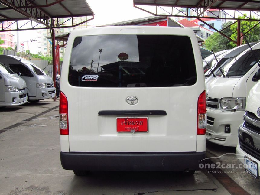 Toyota Hiace 2014 D4D 3.0 in กรุงเทพและปริมณฑล Manual Van สีขาว for ...