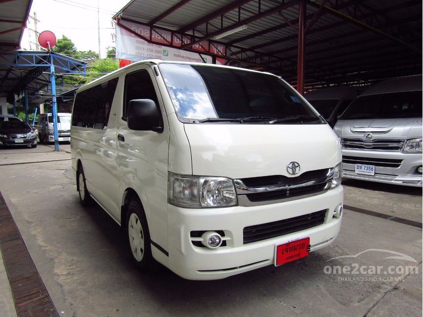 Toyota Hiace 2010 D4D 2.5 in กรุงเทพและปริมณฑล Manual Van สีขาว for ...
