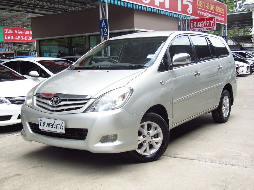 Toyota Innova 2009 G 2.0 in กรุงเทพและปริมณฑล Automatic Wagon สีเงิน ...