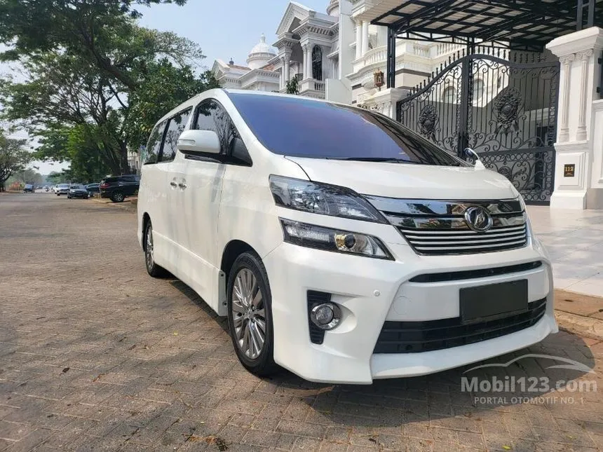 Jual Mobil Toyota Vellfire 2013 Z 2.4 di DKI Jakarta Automatic Van ...