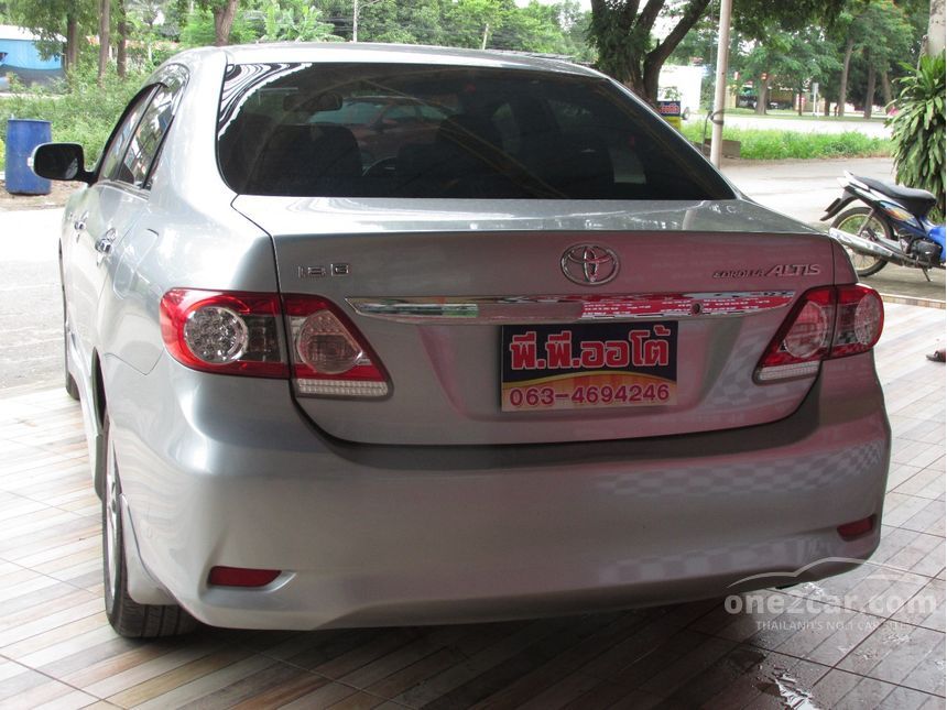 Toyota Corolla Altis 2012 G 1.8 in ภาคตะวันตก Automatic Sedan สีเทา for ...