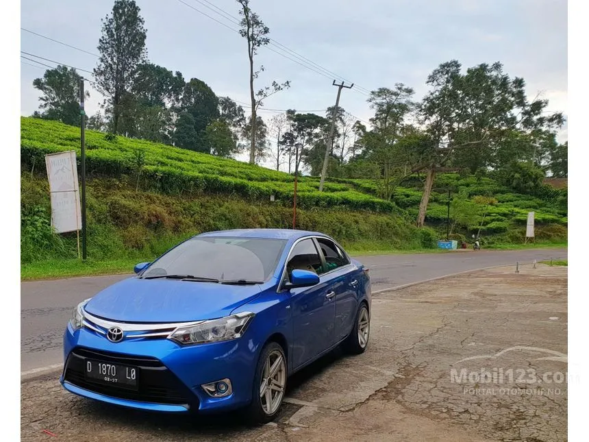 Jual Mobil Toyota Vios 2014 G 1.5 di Jawa Barat Manual Sedan Biru Rp ...