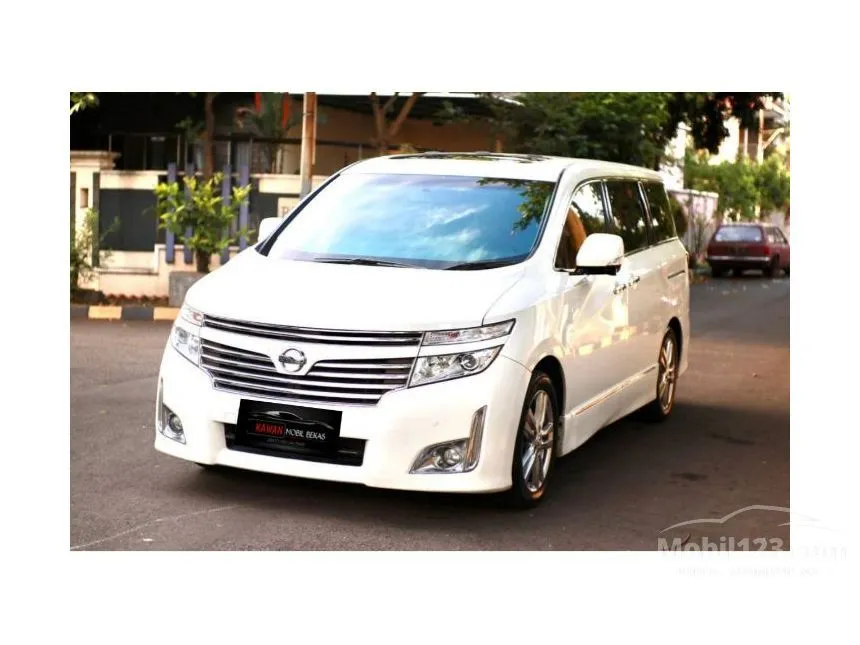 Jual Mobil Nissan Elgrand 2012 Highway Star 3.5 di Banten Automatic MPV Putih Rp 250.000.000 ...